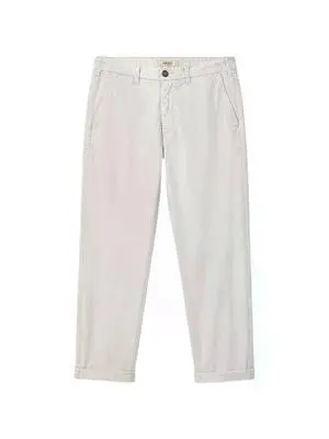 40WEFT Lenny Logo-patch Trousers - Grey