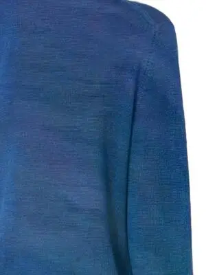 Max Mara Linen Yarn Jumper Ocean