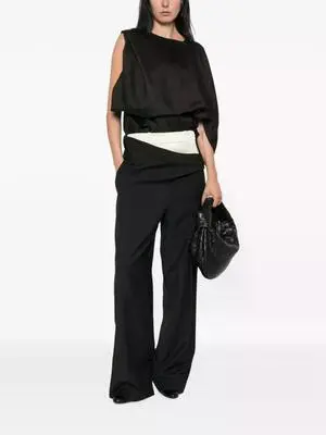 RÓHE Double-waistband Wide-leg Trousers