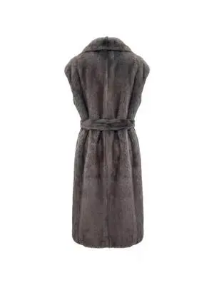 VALENTINI 1972 Belted Sleeveless Coat