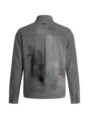 Peserico Contrast-piping Zip-up Jacket