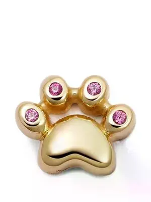 Loquet Cat Paw Sapphire Charm