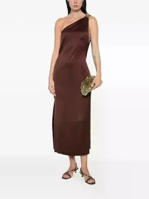 ESSE STUDIOS Eros One-shoulder Midi Dress