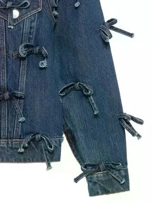 Viktor & Rolf Bow-embellished Denim Jacket