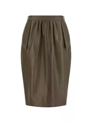 Stella McCartney Flap-pocket Midi Skirt