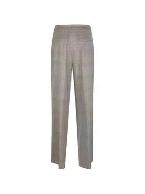 PT TORINO Prince Of Wales Check Pleated Trousers