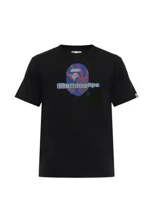 A BATHING APE Handprint Ape Head Tee