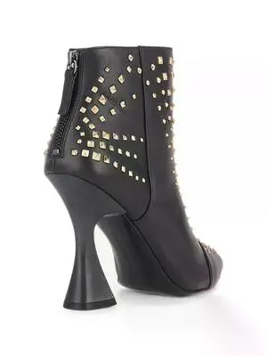 KAT MACONIE Samara Stud-embellished Leather Ankle Boots