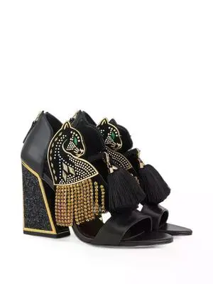 KAT MACONIE Aya Panther Panther-motif Sandals
