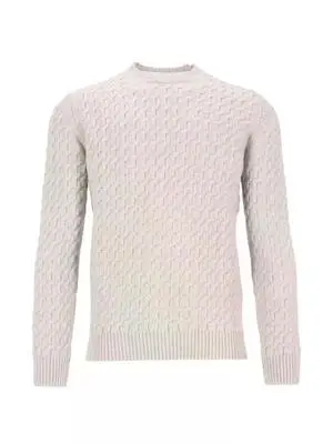 AL DUCA D’AOSTA 1902 Cable-knit Crew-neck Sweater