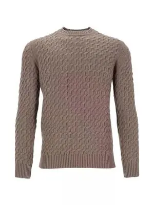 AL DUCA D’AOSTA 1902 Cable-knit Crew-neck Sweater