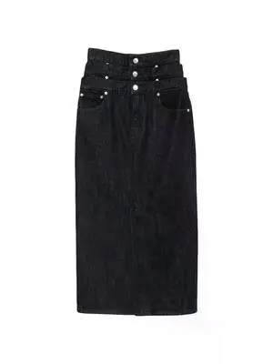 Viktor & Rolf Triple-layer Denim Skirt