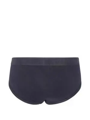 TOM FORD Logo-waistband Briefs - Black
