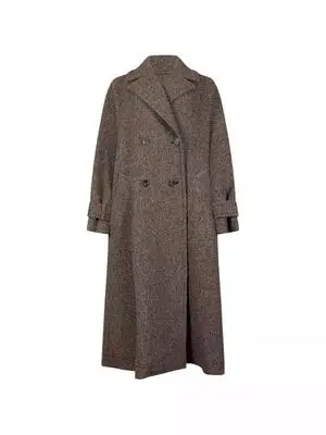 Max Mara Double-breasted Belted Coat