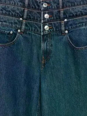 Viktor & Rolf Triple-layer Embellished Jeans