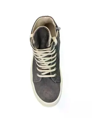 Rick Owens Vegan Lace-up Sneakers - Grey
