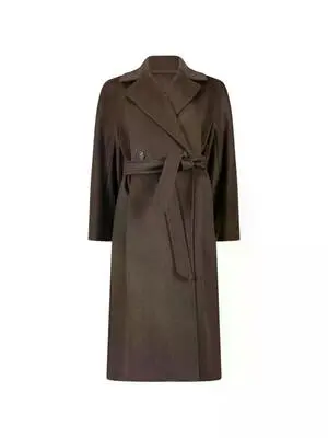 Max Mara Double-breasted Belted Coat