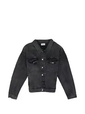 Rhude Faded-effect Denim Jacket