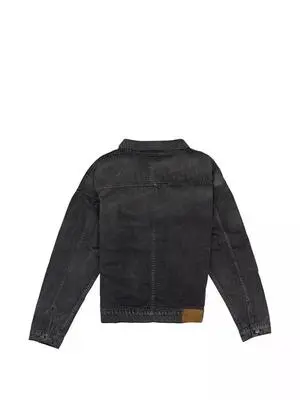 Rhude Faded-effect Denim Jacket