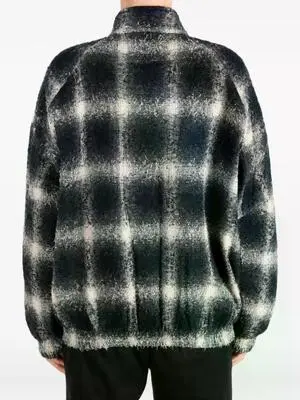 KOZABURO Check-pattern Zip-up Jacket