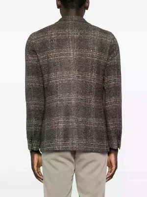Tagliatore Check-pattern Single-breasted Blazer