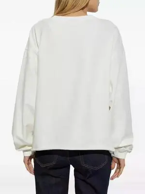 DIESEL® Peached Sweatshirt With Raw Hem