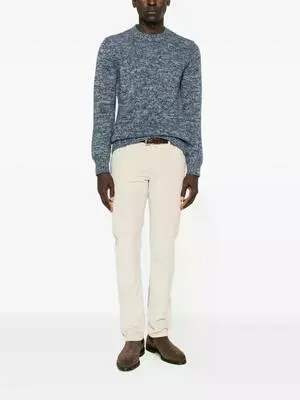 Tagliatore Marl-knit Crew Neck Sweater