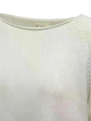 MA'RY'YA Raglan-sleeve Boat-neck Sweater