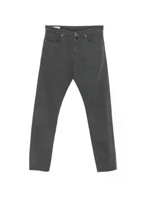 Incotex Straight-leg Five-pocket Trousers - Grey