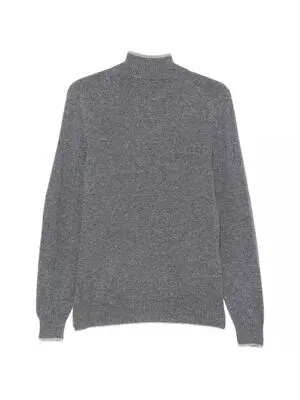 Fedeli Half-zip Knitted Sweater