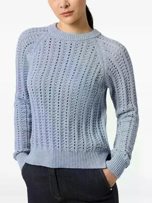 Paul & Shark Piuma Pointelle-knit Sweater