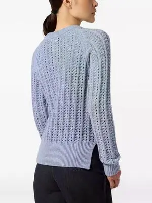 Paul & Shark Piuma Pointelle-knit Sweater