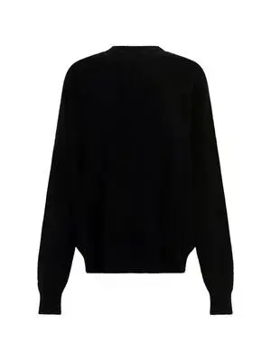 UMA WANG Ribbed-knit Crew-neck Sweater