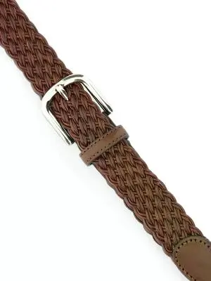 Paul & Shark Woven Leather Belt