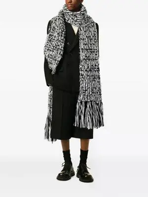AMI Paris Wool Knit Scarf