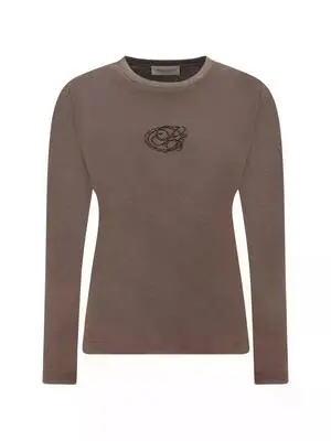 Paul & Shark Beaded-logo Cotton T-shirt