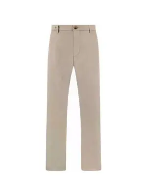 Paul & Shark Bellagio Wide-leg Chinos - Neutrals