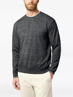 Paul & Shark Fil-à-fil Double-collar Sweater