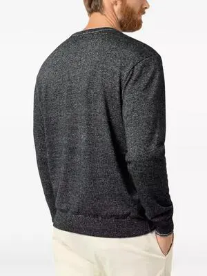 Paul & Shark Fil-à-fil Double-collar Sweater