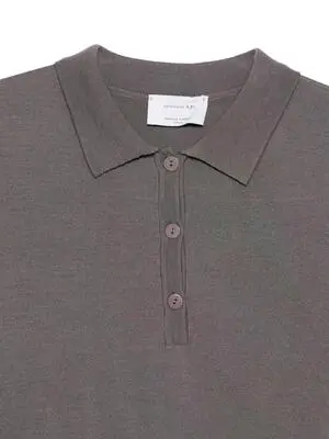 DANIELE FIESOLI Merino-wool Polo Top - Grey