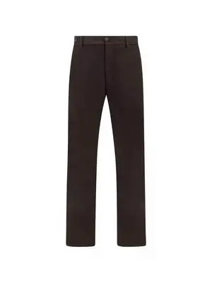 Paul & Shark Bellagio Wide-leg Trousers - Brown
