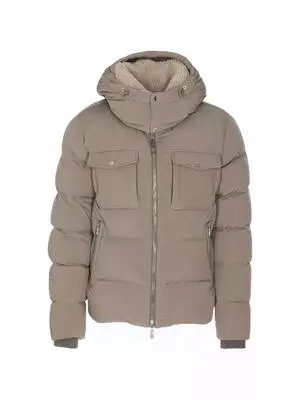 MOORER Alarick-kn Quilted Hooded Jacket