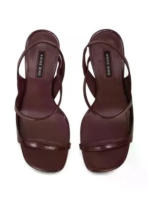 ANINE BING Iva Sandals Smooth