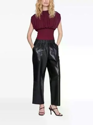 ANINE BING Iva Sandals Smooth