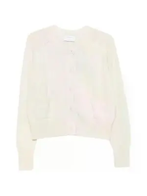 DANIELE FIESOLI Button-up Cashmere Cardigan - Neutrals