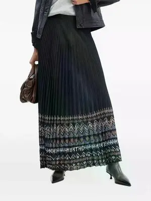 Munthe Taulla Pleated Long Skirt