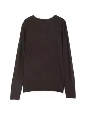 PRIVATE 0204 Long-sleeve Crew Neck Top