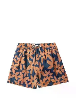 DEAN EDMONDS Floral-print Swim Shorts