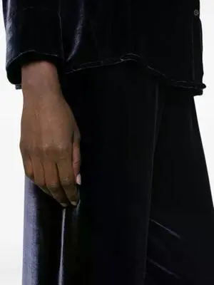 WHYCI Velvet Elasticated Pyjama Trousers