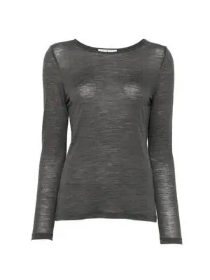 WHYCI Long-sleeve Top - Grey